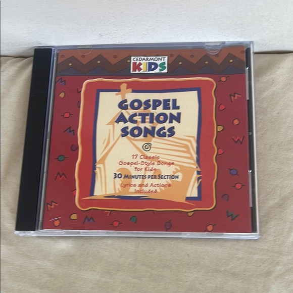 Media | Cedarmont Kids Gospel Action Songs Cd Rare Digital Audio Music ...